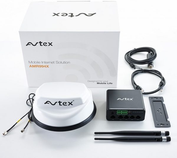 Avtex AMR994X Wifi Mobile 3G 4G 5G Internet System with Router - Motorguard