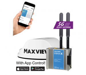 Maxview Roam X WiFi System | 5G Ready Antenna in White - Motorguard