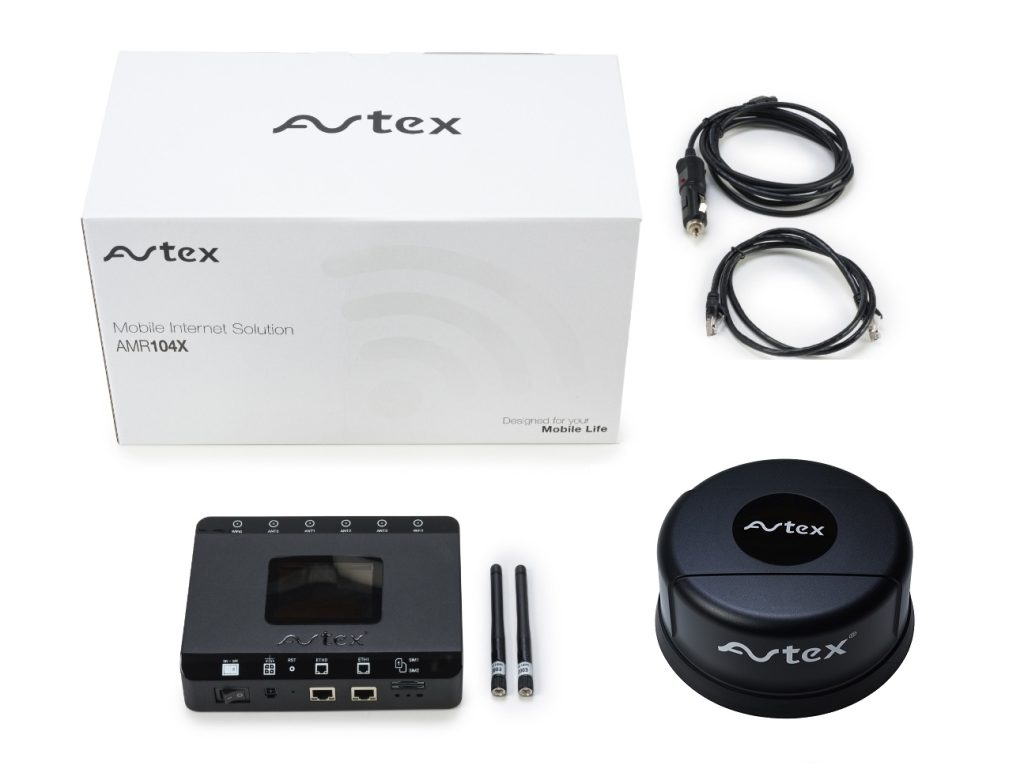Avtex Amr104X B Mobile 3G 4G 5G Wifi Internet Router System Motorhome ...
