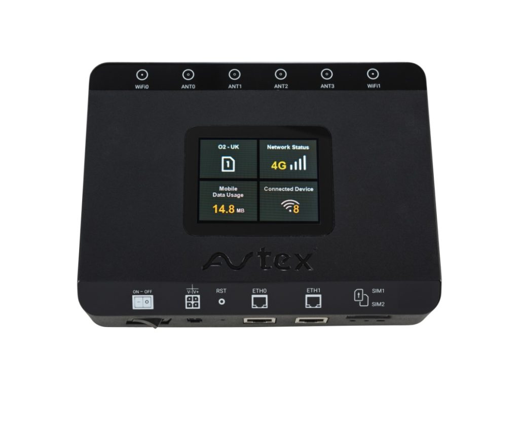 Avtex AMR104X Mobile 3G 4G 5G Wifi Internet Router System Motorhome ...
