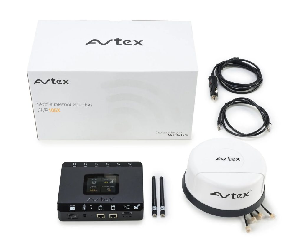 Avtex AMR105X Mobile 5G Wifi Internet Router System Motorhome Caravan ...