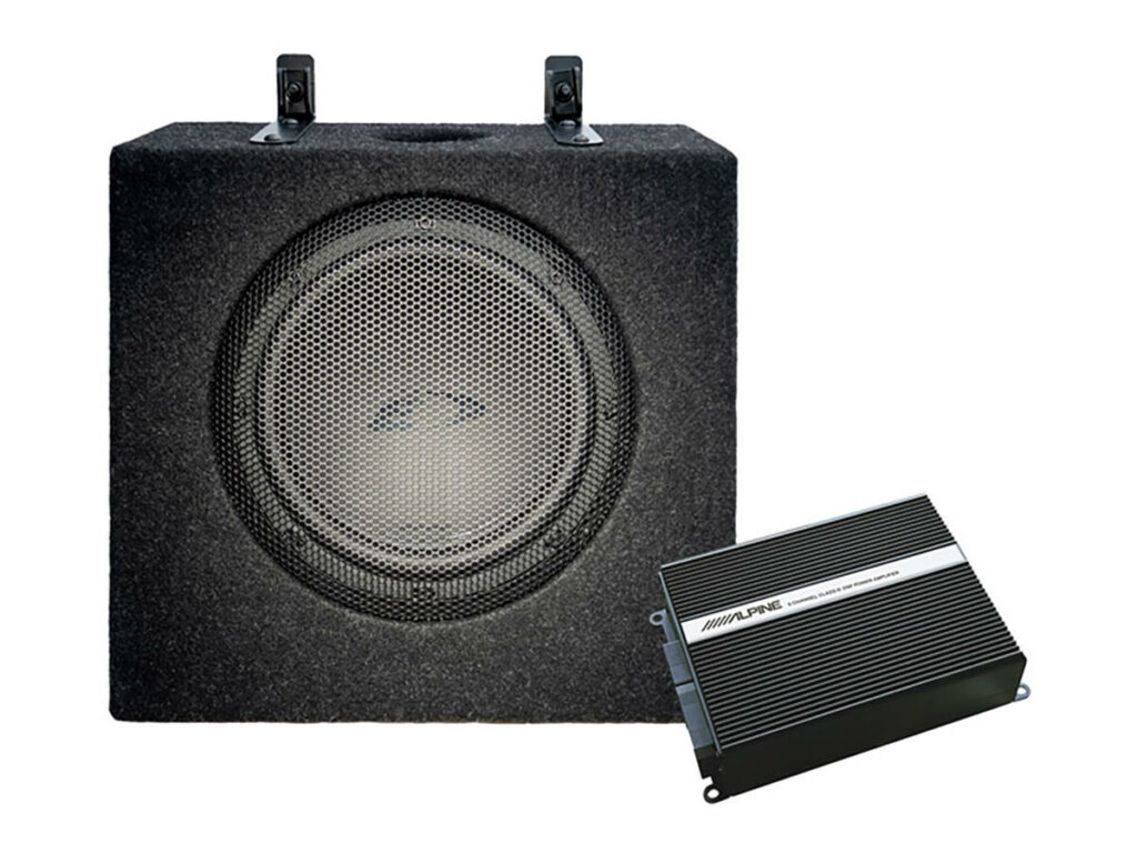 Alpine 6 Channel DSP Amplifier, Subwoofer & Speakers for VW Transporter ...
